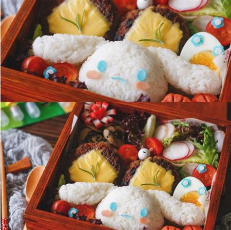 【幸福感爆炸の卡通便当图片】一只小蜜柑下厨房