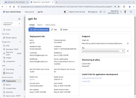 Integrating Azure Openai Service Behind Api Management Using Sdk Insight