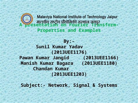 PPT 5 Fourier Properties DOKUMEN TIPS