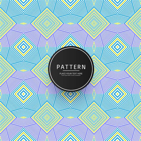 Modern Colorful Geometric Pattern Design 257049 Vector Art At Vecteezy