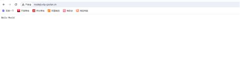 使用nodejs搭建简单的web网页并实现公网访问 Cpolar 极点云官网