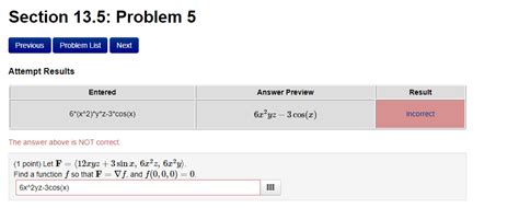 Solved Section Problem Previous Problem List Next Chegg Com