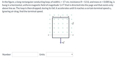 Solved In The Figure A Long Rectangular Conducting Loop Of