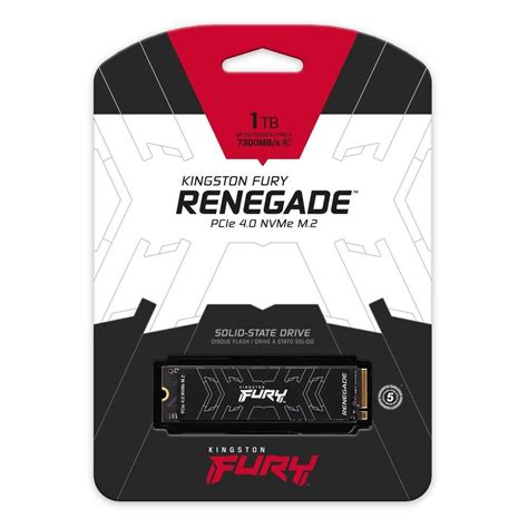 Ssd M2 Kingston Fury Renegade Gen4 1tb Pcie 4 7300mbs Escorrega O