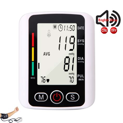 Sphygmomanometer Arm Type Home Automatic Monitorin Grandado