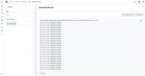 Batch Scoring Polyaxon Quick Start Tutorial Core Concepts