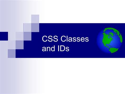 8 Css Classes And Idspdf For Second To College Pdf