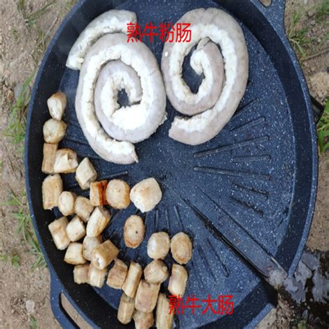 铁板粉肠韩式外油生牛肠烧烤牛十二指小肠牛杂免洗新鲜冷冻牛粉肠 虎窝淘