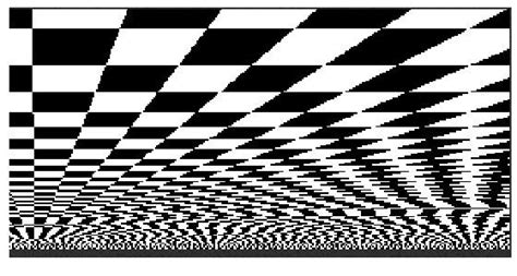 Jagged Edges Due To Aliasing In A Checkerboard Image Download Scientific Diagram