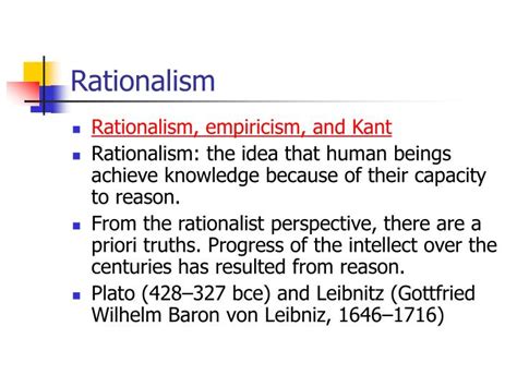 Ppt Rationalism Powerpoint Presentation Free Download Id141828