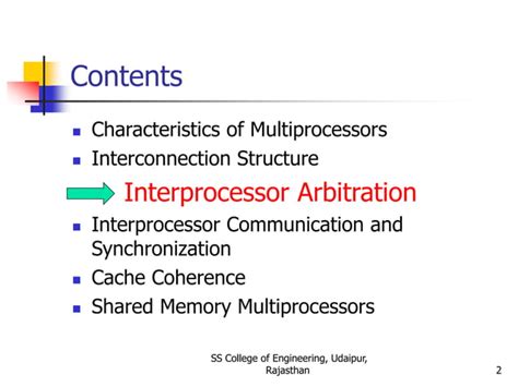 Unit 6 Interprocessor Arbitration Ppt Operating Systems Computer