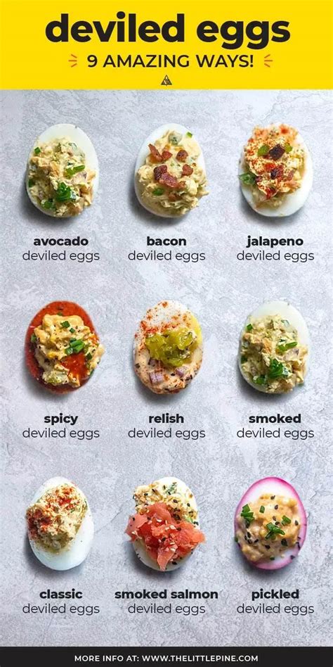 Nine Ways To Enjoy Deviled Eggs