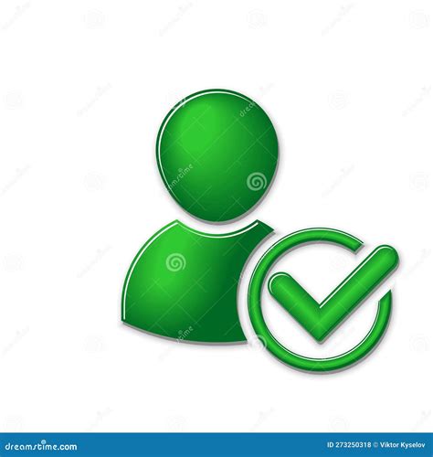 Authorized User Symbol Stock Vector Illustration Of Accept 273250318