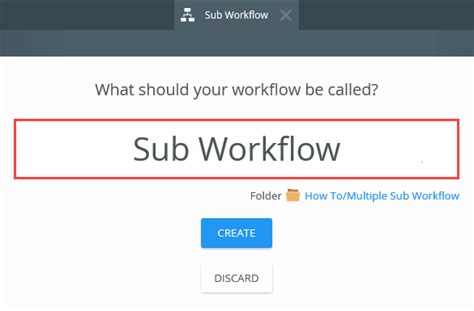 How To Create A Workflow With Multiple Instances Of A Sub Workflow