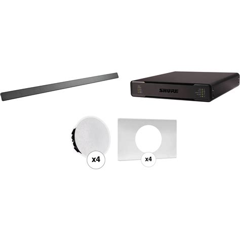Shure Mxa710 Linear Array Microphone Small Room 714p B V Bandh