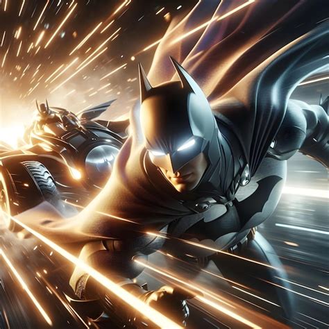 3d Render Of Batman Premium Ai Generated Image