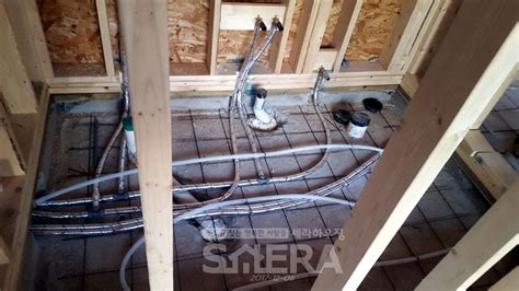 전주 덕진구 단독주택 진행 현장 18 난방용 온수파이프 시공 및 분배기 시공 현장 입니다 정직을 짓는 세라하우징