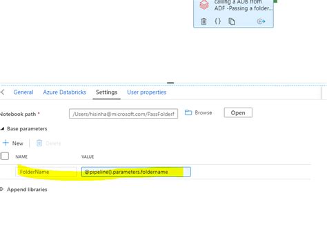 How To Dynamically Pass Adls Gen2 Folderfilename To Databricks Notebook In Adf Microsoft Qanda