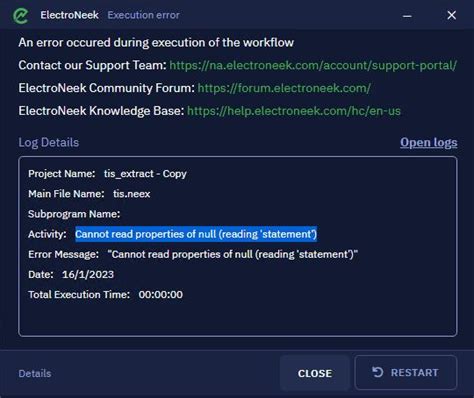 Cannot Read Properties Of Null Reading Statement Troubleshooting