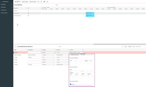 Fsm Create An Unavailability Pattern Ifs Community