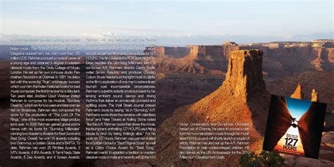 Soundtrack List Covers 127 Hours Complete Ar Rahman