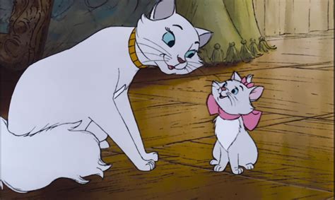 White Cat Disney Marie And Duchess Aristocats White Kitty Disney