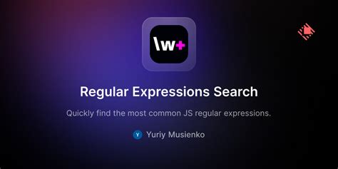 Raycast Store Regular Expressions Search