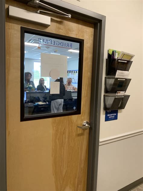 The Windows In These Classroom Doors