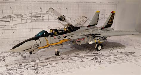 Lego Instructions F Tomcat Scale