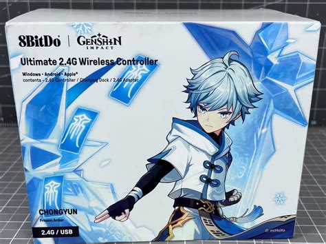 8bitdo Genshin Impact Ultimate 2 4 G Wireless Controller New
