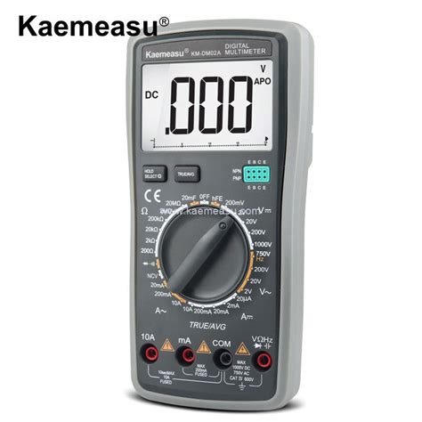 Kaemeasu 02a Handheld Industrial Voltmeter Digital Aneng Multitester Ncv T Rms Electric Test Meter