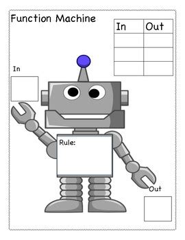 Function Machine My Rule In And Out Template Graphic Organizer TpT