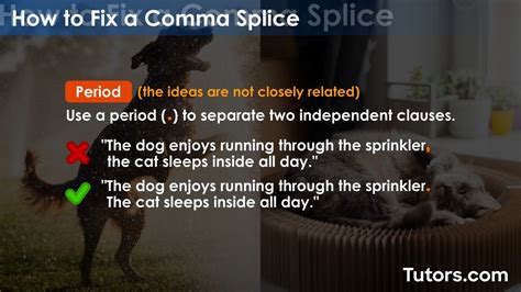 Comma Splice Examples And How To Fix Them