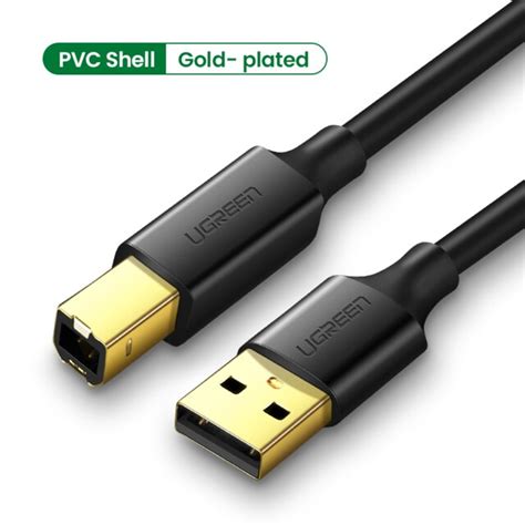 UGREEN USB Printer Cable USB Braided Cord Type Grandado