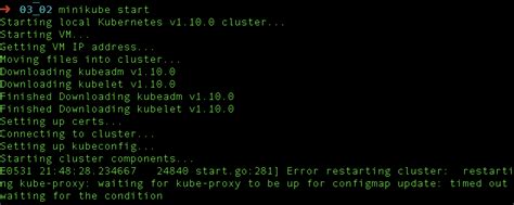 kube proxy configmap update timed out unknown root cause · issue 2755 · kubernetes minikube