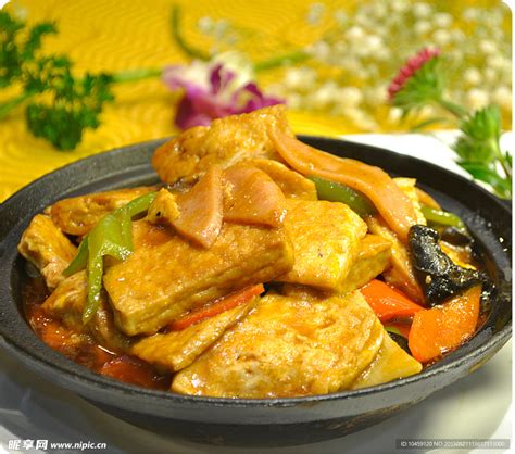 家常豆腐摄影图 传统美食 餐饮美食 摄影图库 昵图网