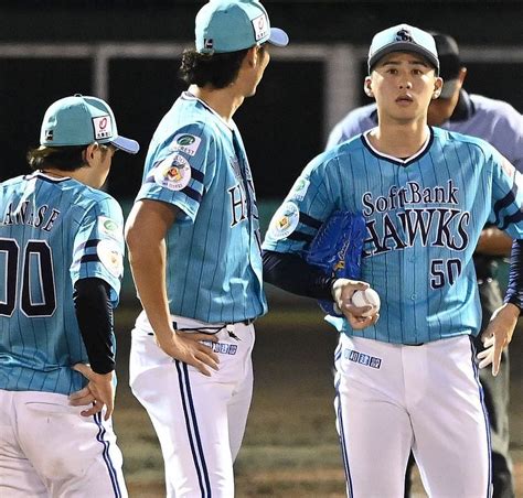 ソフトバンク板東湧梧、6回途中3失点で降板 継投策も失敗 思い出の地・北九州で4回までパーフェクトも：「おっ！」でつながる地元密着のスポーツ