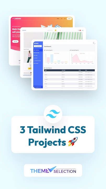 3 Useful Free Tailwind Css Projects 💙 Tailwindcss Opensource