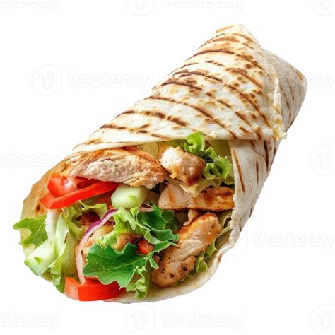 Chicken Wrap Transparency Background 53648091 Png