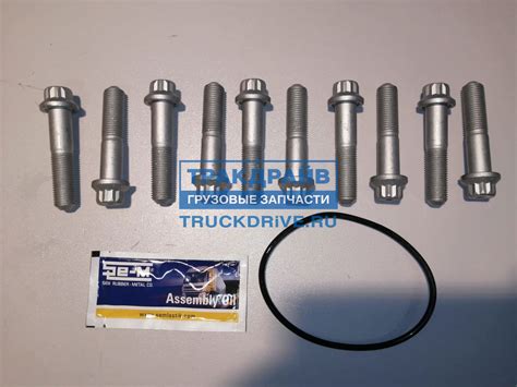 Комплект болтов крепления тормозного диска SAF M14x1,5x65-12,9 мм 16153 ...