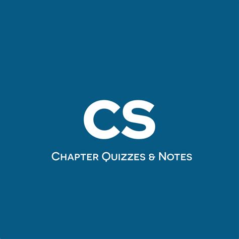 CS Chapter Quizzes Notes ICPM