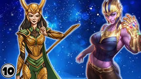 Top 10 Hottest Alternate Female Supervillains Youtube