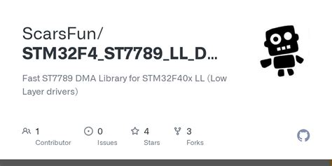 GitHub ScarsFun STM32F4 ST7789 LL DMA Fast ST7789 DMA Library For STM32F40x LL Low Layer