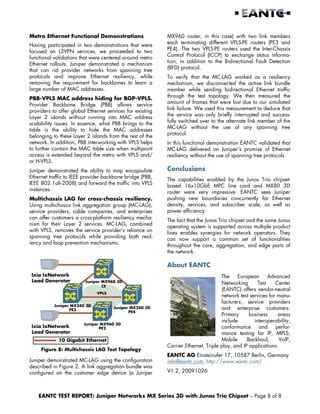Juniper Networks MX Series D With Junos Trio Chipset EANTC Report PDF