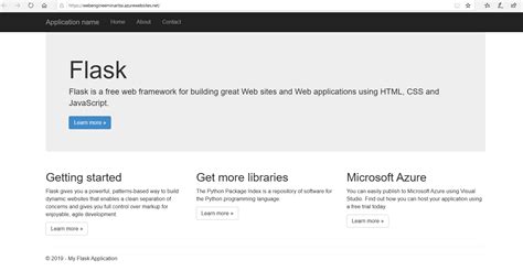 Azureのwebappにflaskをデプロイする方法を解説【追加設定が必要です】