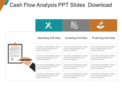 Cash Flow Analysis Ppt Slides Download Presentation Graphics Presentation Powerpoint Example