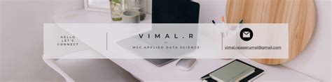 Vimal R Data Analyst Msc Applied Data Science Linkedin