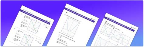 Solving Simultaneous Equations Graphically Worksheet Gcse Maths [free