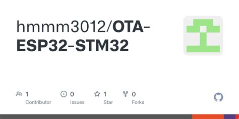GitHub Hmmm OTA ESP STM