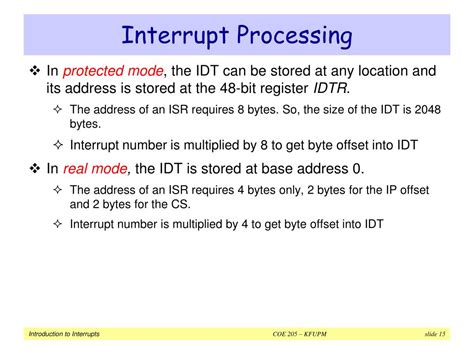 Ppt Introduction To Interrupts Powerpoint Presentation Free Download Id3503823